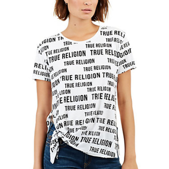 True Religion | Tops | True Religion Printed Graphic Tee | Poshmark
